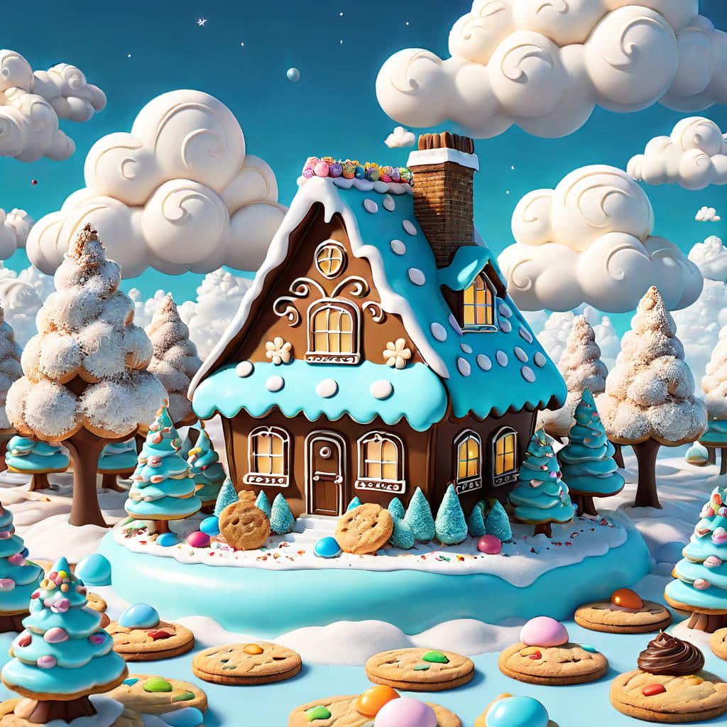 Cookie Kingdom Delicious City – Paint by Diamonds