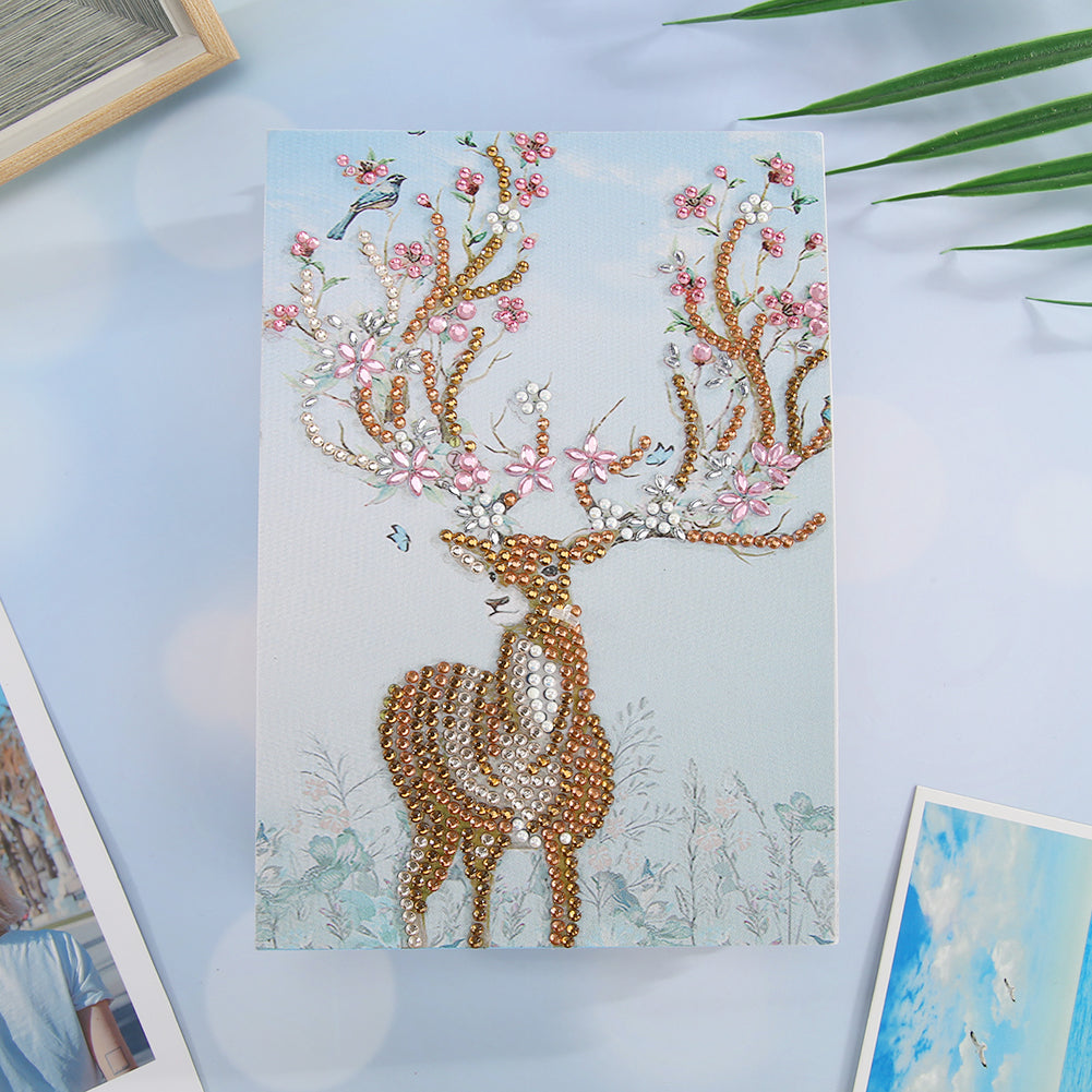 Beautiful Deer Painting Album Cover – Paint by Diamonds