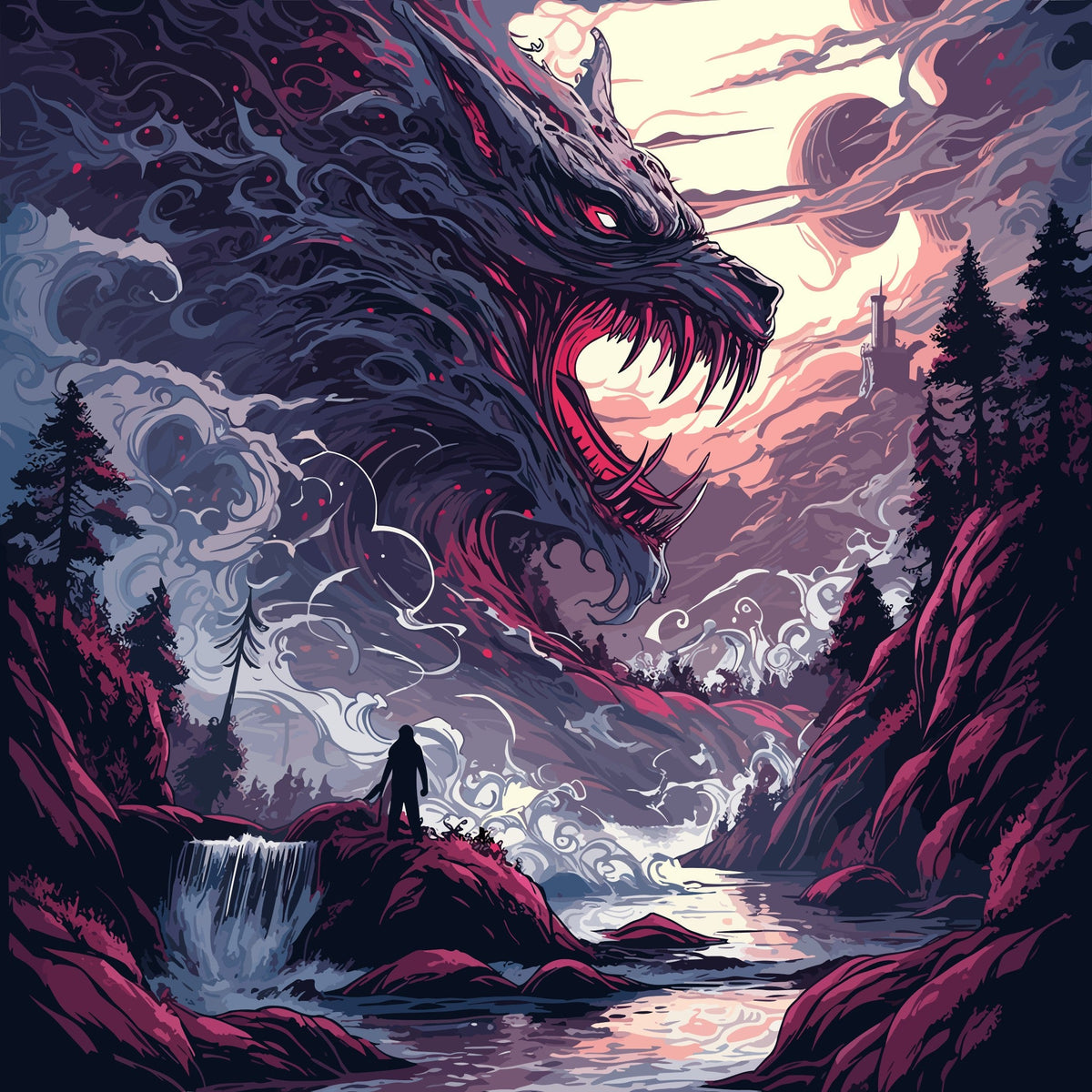 A Horrifying Dead End – Paint by Diamonds