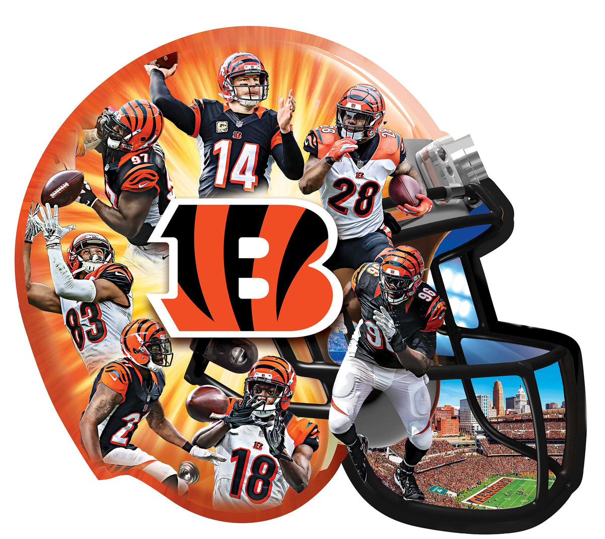 Cincinnati Bengals American Football – Paint by Diamonds