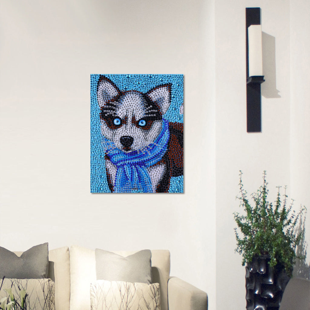 Adorable Husky - Special Diamond Painting – Paint by Diamonds