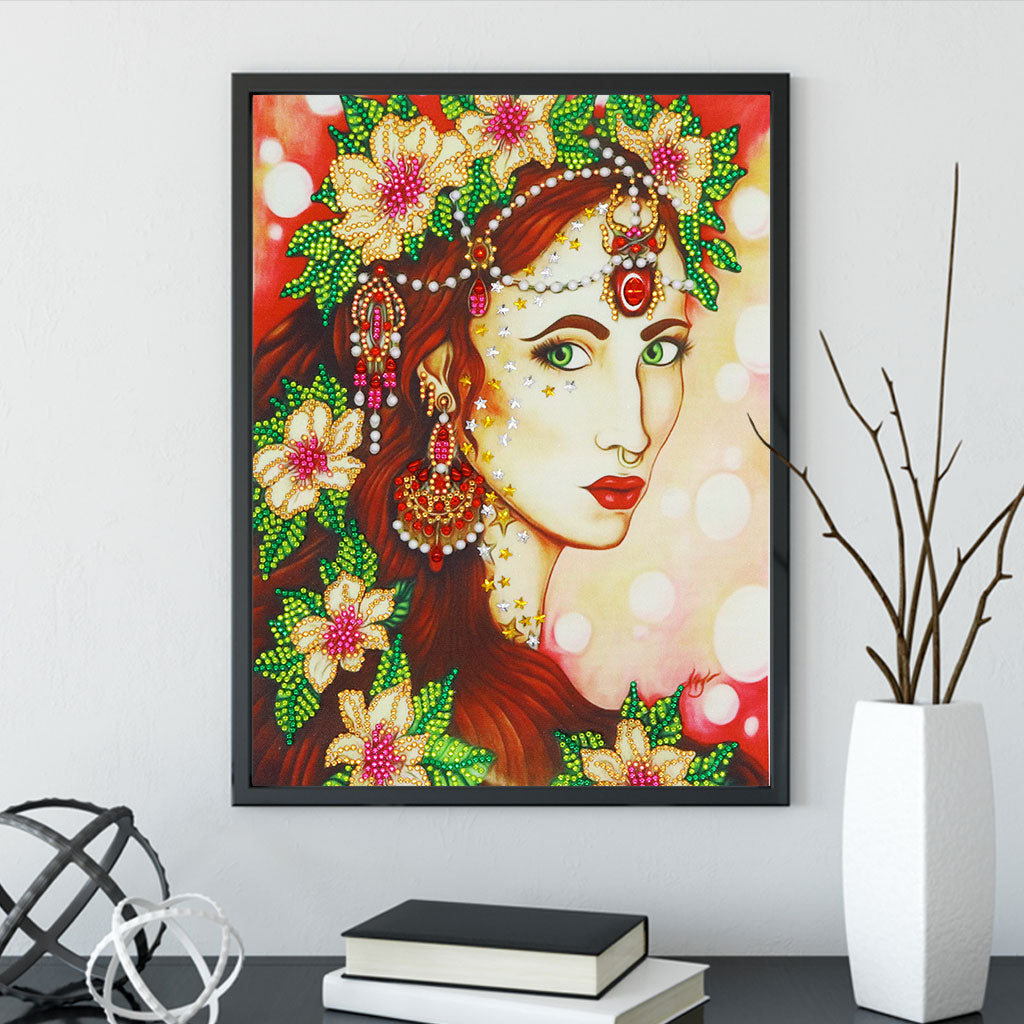 Beautiful Lady - Special Diamond Painting – Paint by Diamonds