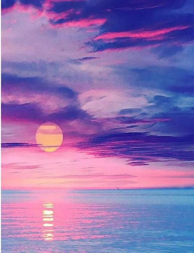 Sunset 5D Diamond Painting Kit – Paint by Diamonds