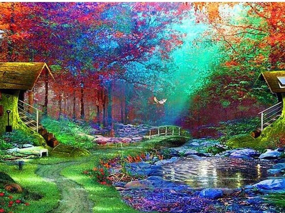 Stunning Dreamful Forest Scenery – Paint by Diamonds